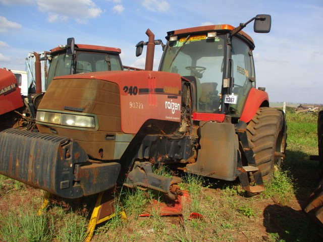 Leilão Online - TRATOR CASE MX 240 MAGNUM 4X4, ANO 2010, FR93321, LOC