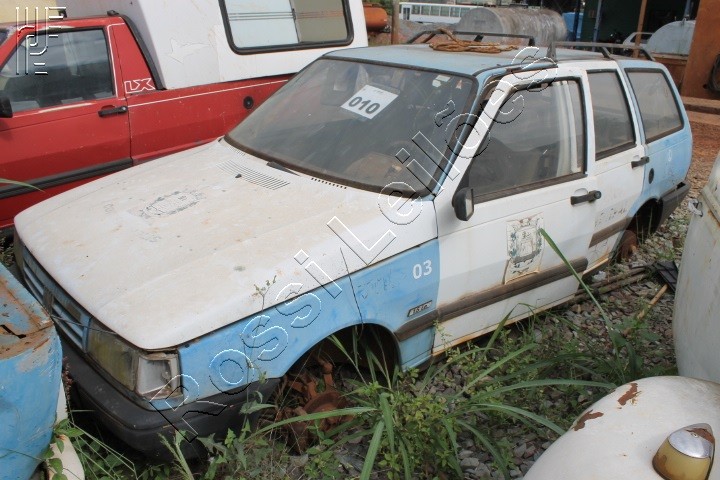 Leilão Online | FIAT ELBA WEEKEND IE; 1992/1993; AZUL; GASOLINA; PL.