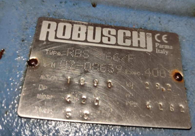 Leilão Online - SOPRADOR COMPRESSOR ROBUSCHI