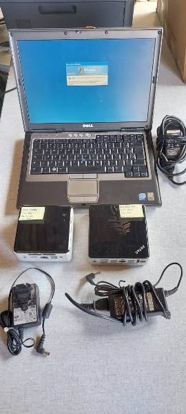 Leilão Online - Lote com: 1 notebook e 2 mini pc