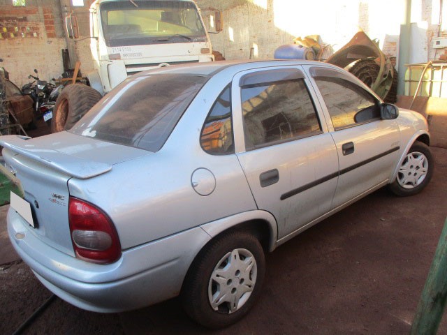 Leilão Online - GM/CLASSIC SPIRIT; 2007/2007; PRATA; ALCO./GASOL. - F