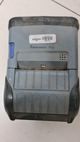 Leilão Online - LOTE 9 IMPRESSORA TERMICA INTERMEC PB31, PLAQ. 141508