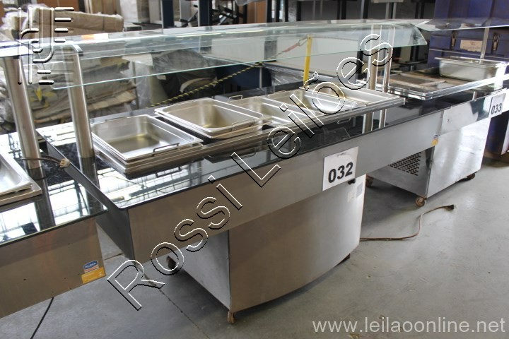 Leilão Online - BUFFET TÉRMICO EM INOX C/ 5 GNS