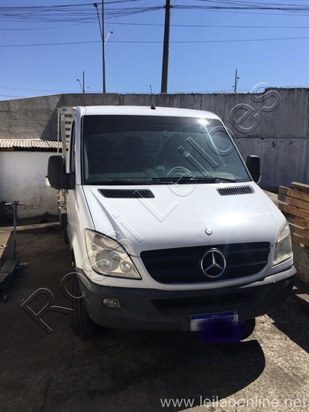 Leilão Online - Mercedes Benz 311 Sprinter Ano 2012/12 - Diesel - c