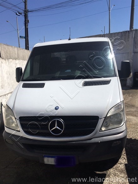 Leilão Online - Mercedes Benz 311 Sprinter Ano 2012/12 - Diesel - c
