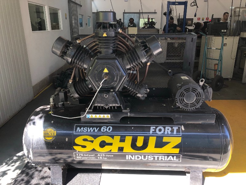 Leilão Online - Compressor SCHULZ MSWV 60 FORT - 220/380V - 60hz