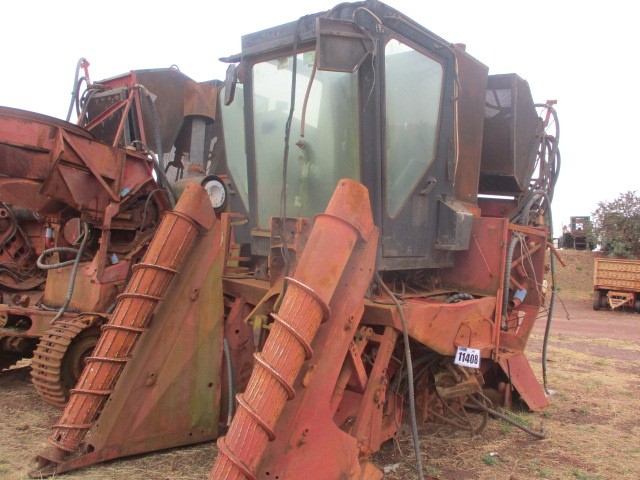 Leilão Online - CASE 7700 COLHEDORA, ANO 2006, FR23609, LOC. SERRA