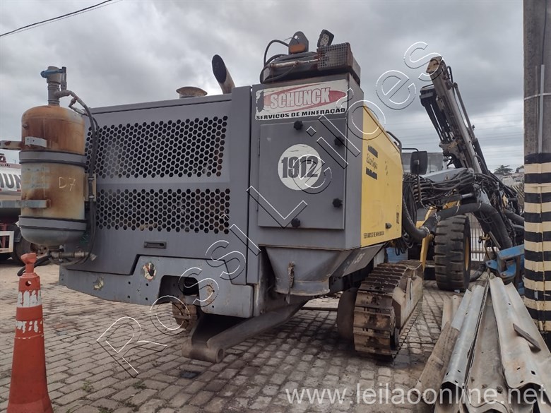 Leilão Online - [ VÍDEO ] PERFURATRIZ ATLAS COPCO FLEXIROC T35 ANO 2