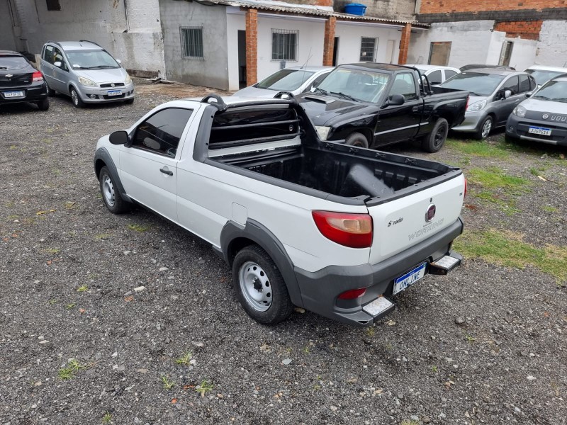 Leilão Online - veja o vídeo!! FIAT/STRADA WORKING; 2014/2015; BRANC