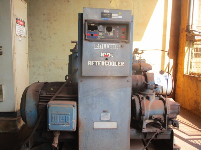 Leilão Online - COMPRESSOR DE AR POT 118 CV VAZAO 13.6 M3/H PRESSA M