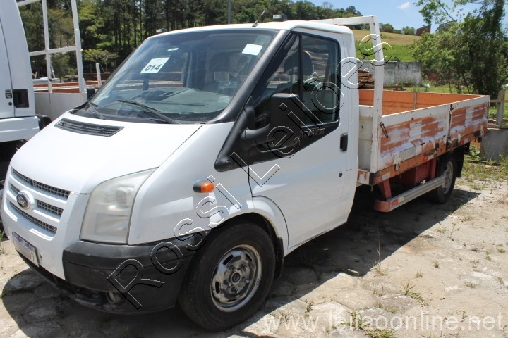 Leilão Online - Pick-up Ford Transit - c/ Carroceria Metálica, ANO: