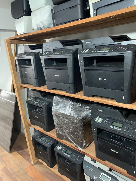 Leilão Online - 8 Impressoras LASER BROTHER 8912/8512/8157