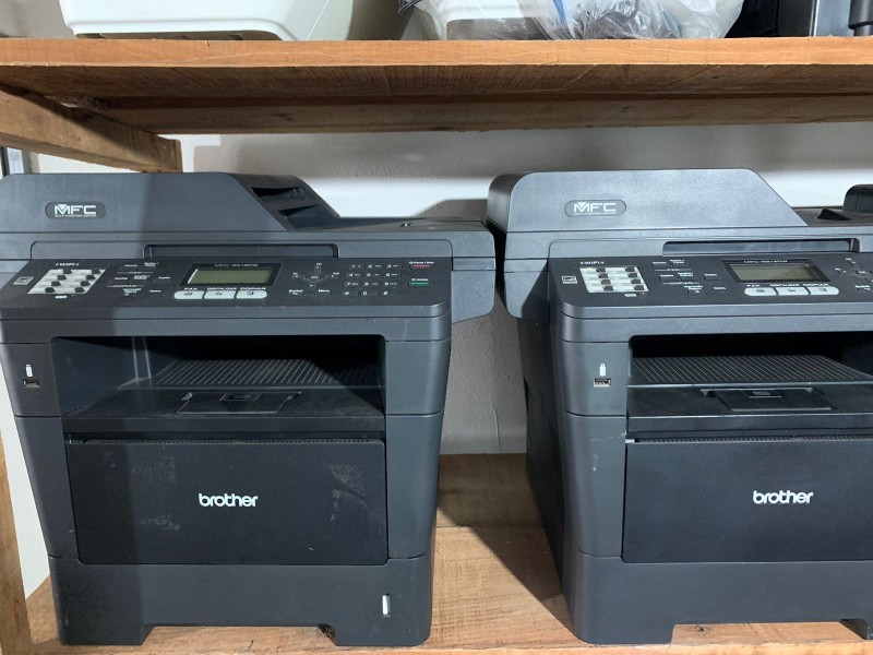 Leilão Online - 8 Impressoras LASER BROTHER 8912/8512/8157