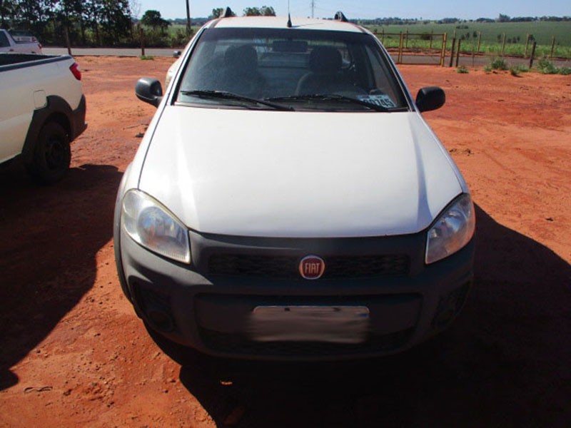 Leilão Online - FIAT STRADA HD WORKING CC E, ANO 2018/2019, BRANCA.