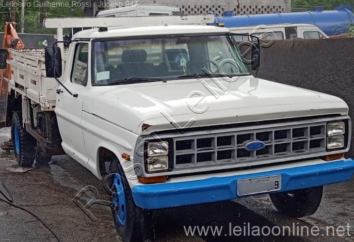 Leilão Online - FORD / F4000 ANO 1990 - MECÂNICA OPERACIONAL