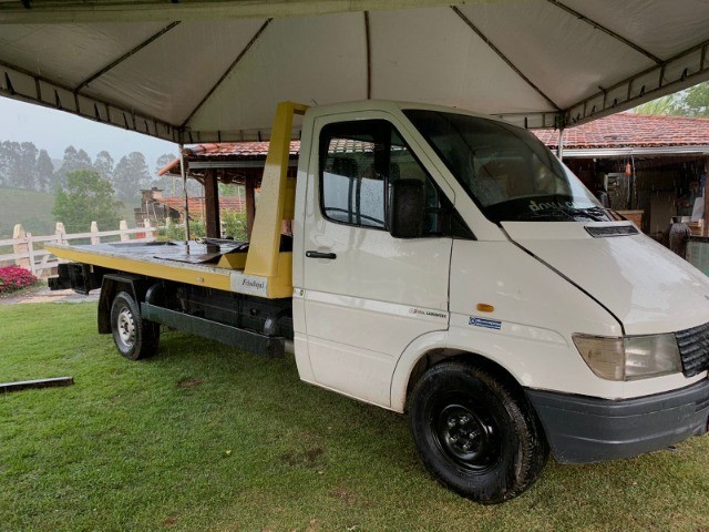 Leilão Online - MB SPRINTER 310D 1997 - Guincho e prancha elétrica f