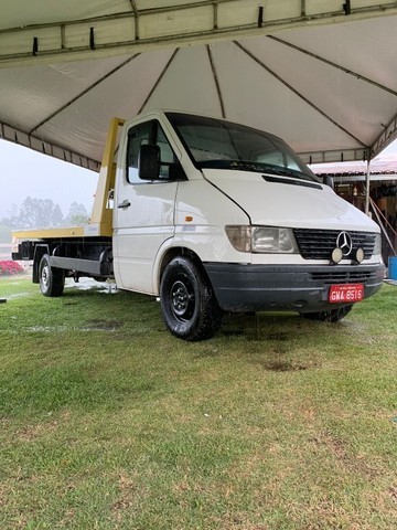 Leilão Online - MB SPRINTER 310D 1997 - Guincho e prancha elétrica f