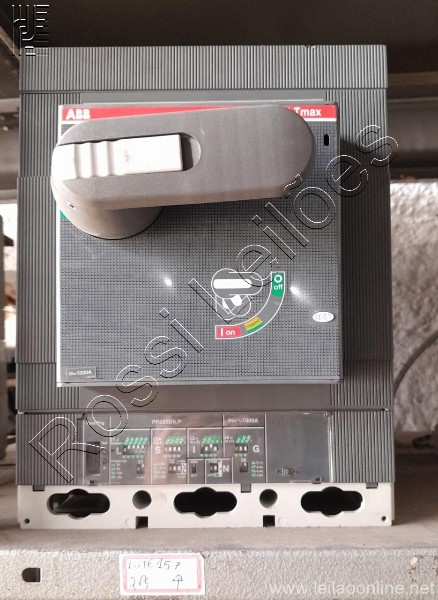 Leilão Online - Disjuntor caixa moldada 3 P - Marca: ABB SACE TMAX