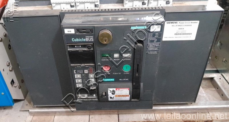 Leilão Online - Disjuntor caixa aberta - Marca Intebradted Cubiclebu