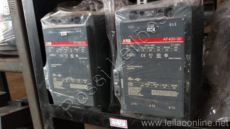 Leilão Online - Contator 3P - marca ABB - modelo AF 400-30 600A - KW