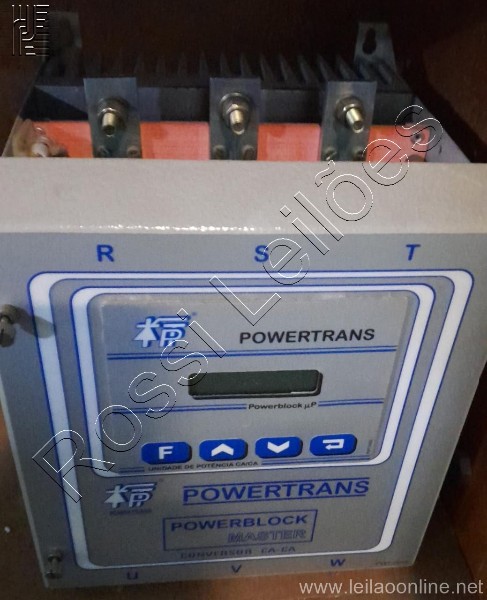 Leilão Online - PowerTrans unidade de potência CA/CA conversor CA/C