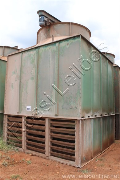 Leilão Online - Descrição: TORRE DE RESFRIAMENTO DE AGUA Carga t