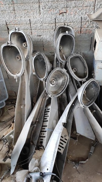 Leilão Online - Luminárias antigas - 10 Peças