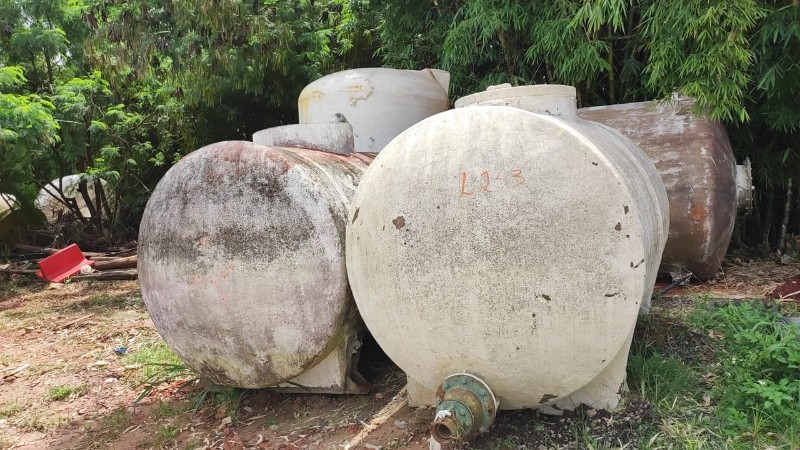 Leilão Online - Tanque em fibra 10.000 litros