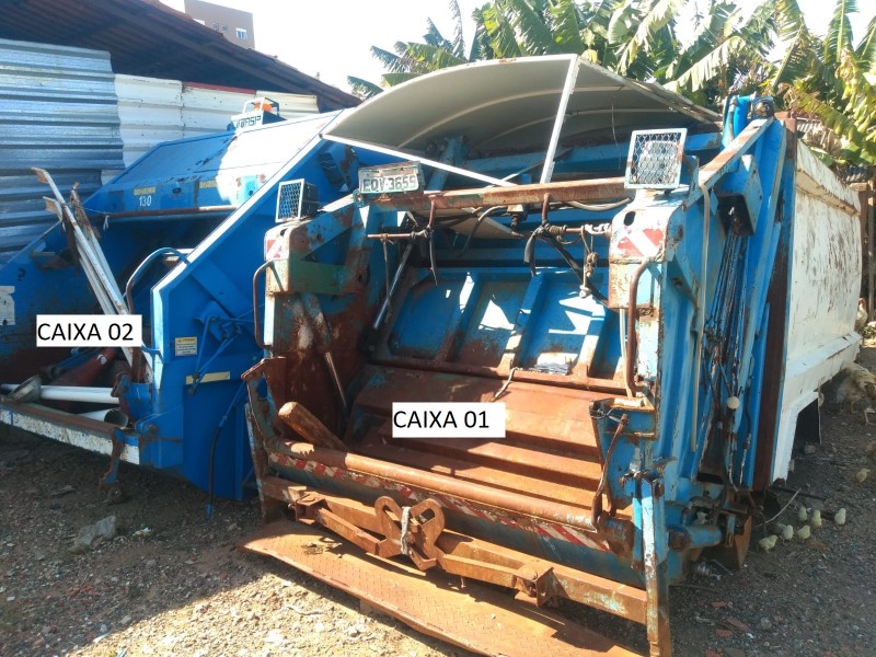 Leilão Online - Compactador Simasp 15 m ( CAIXA 02 )