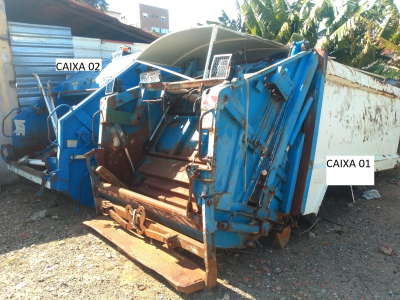 Leilão Online - Compactador Simasp 15 m ( CAIXA 02 )