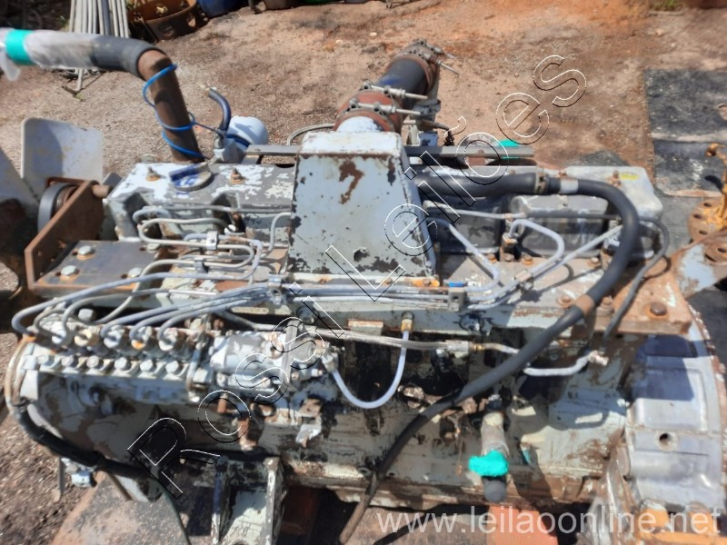Leilão Online - MOTOR CUMMINS SERIE C E CILINDROS E 310CV OPERACIONA
