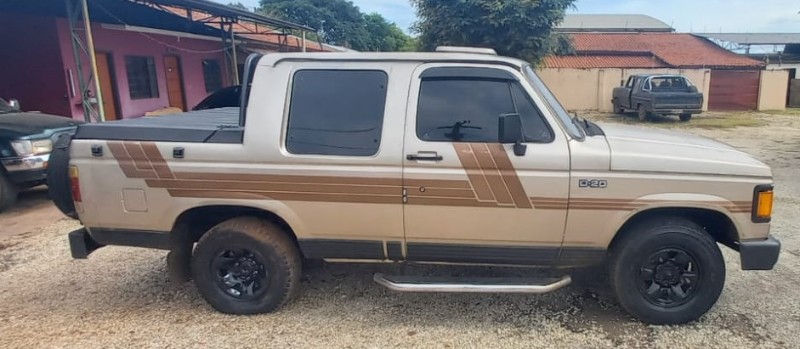 Leilão Online - CAMINHONETE GM/CHEVROLET D20 CUSTOM; 1987/1988; BEGE;