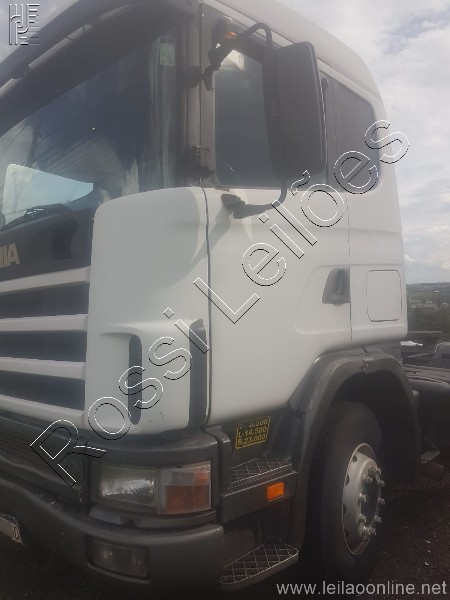 Leilão Online - SCANIA / R124 GA 6X4 NZ 420 ANO 2001/2002 - BRANCO