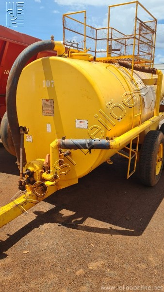 Leilão Online - Tanque Mepel 8.500 Litros com Bomba Lobular
