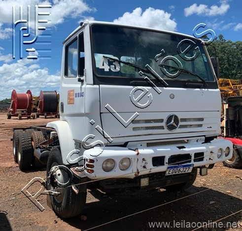 Leilão Online - FROTA: 1010043 CAMINHÃO MERCEDES BENZ 2726 - OBS: