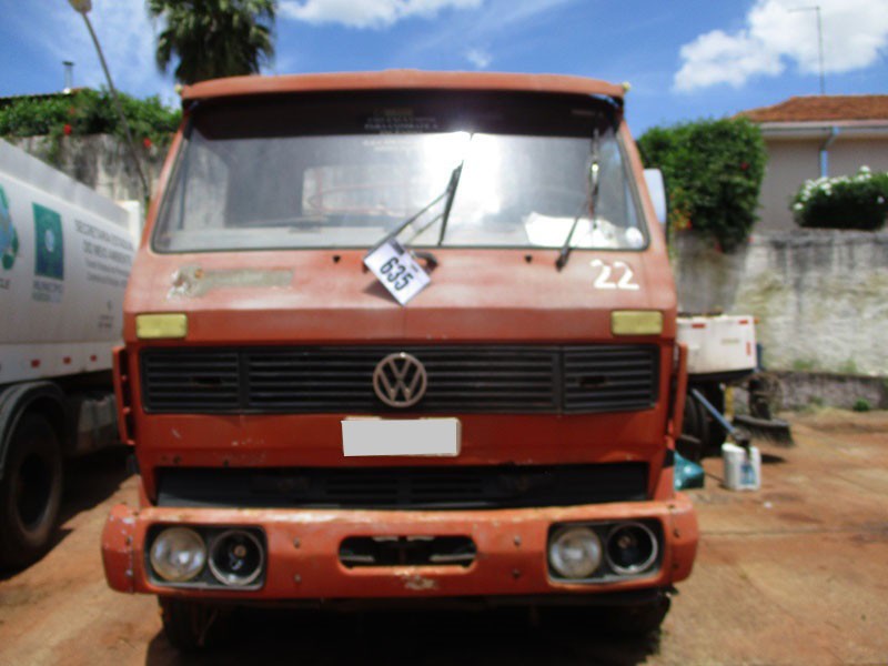 Leilão Online - CAMINHÃO VW/16210 H; ANO 1990; PATRIMONIO Nº 7225
