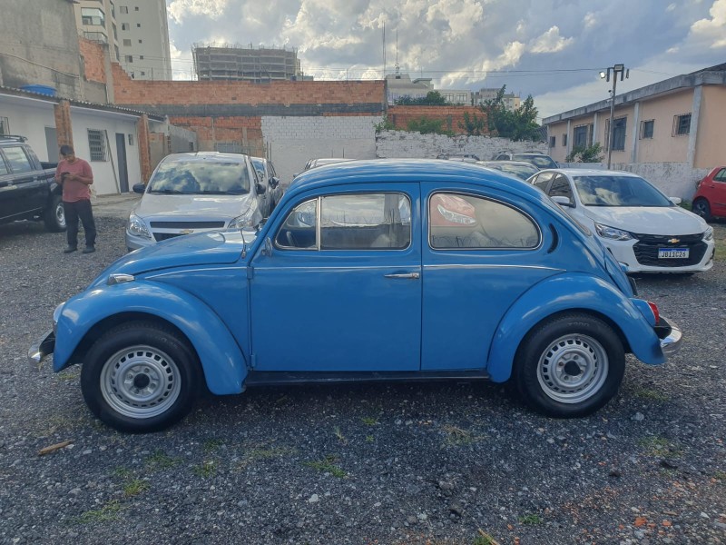 Leilão Online - veja o vídeo!! VW/FUSCA 1300; 1975/1975; AZUL; GASOL