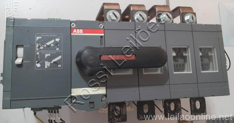 Leilão Online - Chave de Transferência - ABB - Modelo OTM 630E4CM23