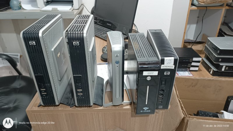 Leilão Online - Lote com: 20 Unid. Thin Client HP