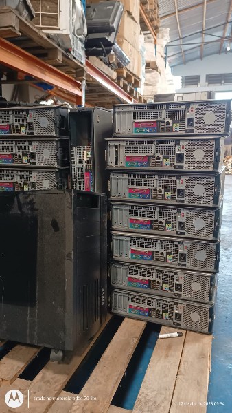 Leilão Online - Lote com: 30 Unid. Cpu Dell Optplex - Diversas confi