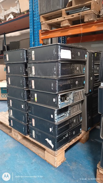 Leilão Online - Lote com: 30 Unid. Cpu Dell Optplex - Diversas confi