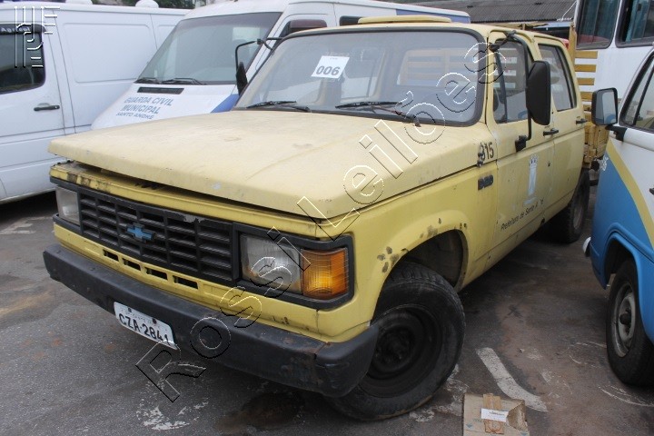 Leilão Online - GM / PICK-UP D20 PLACA: CZA2841 ANO: 1989 PREF.: 315