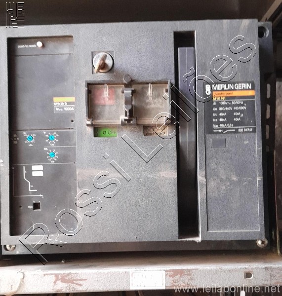 Leilão Online - Disjuntor caixa aberta - Marca Merlim Gerin Master P