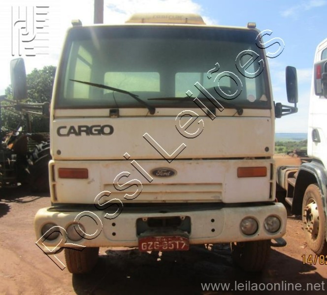 Leilão Online - CAMINHÃO FORD/CARGO 2626 FROTA 1463 ANO: 2003 PLAC