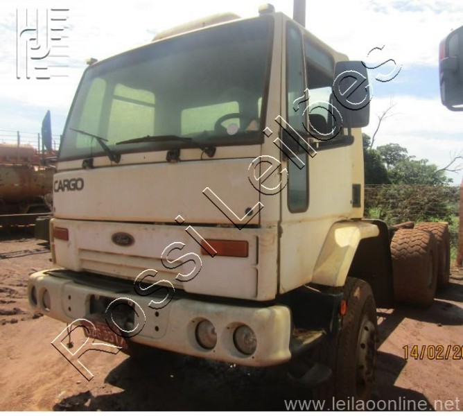 Leilão Online - CAMINHÃO FORD/CARGO 2626 FROTA 1463 ANO: 2003 PLAC