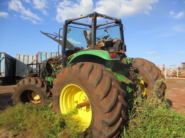 Leilão Online - TRATOR JOHN DEERE 7195J 4X4, ANO 2012, FR49556, LOC.