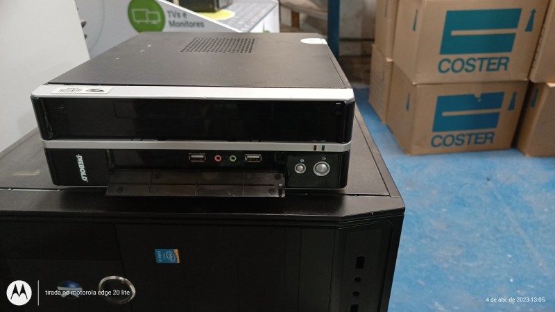 Leilão Online - Lote com: 20 Unidades de Mini CPUs Diebold para PDV