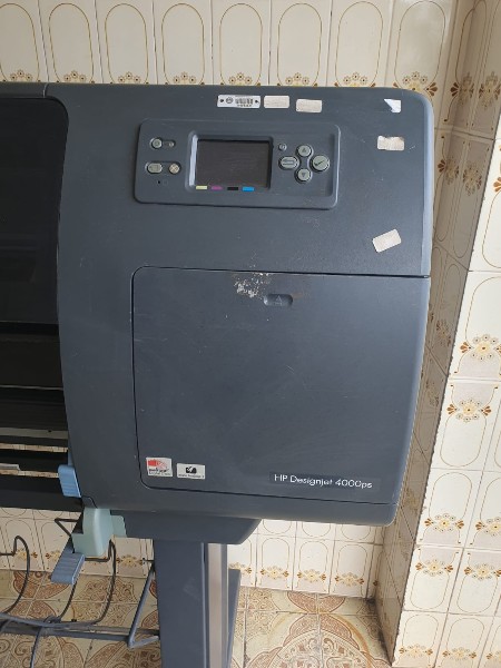 Leilão Online - Impressora plotter HP 4000