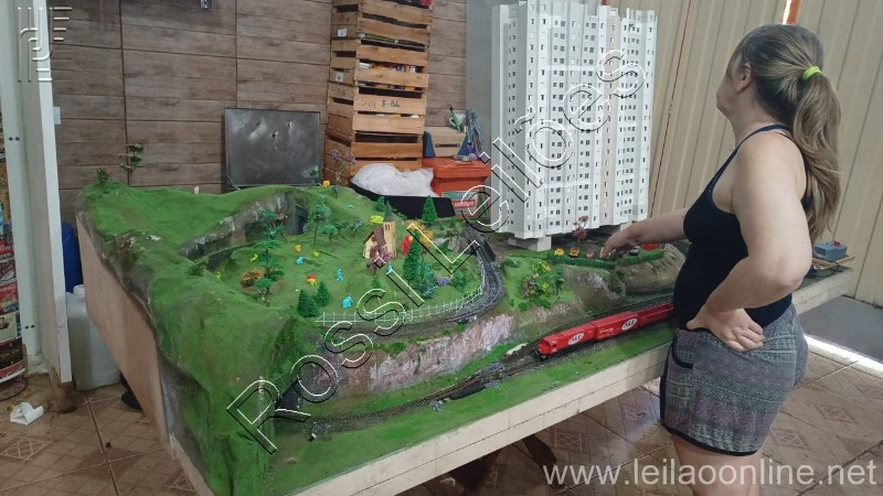 Leilão Online - [ VÍDEO ] MAQUETE FERRORAMA PROFISSIONAL, ELÉTRIC