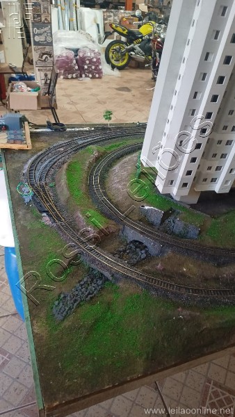 Leilão Online - [ VÍDEO ] MAQUETE FERRORAMA PROFISSIONAL, ELÉTRIC